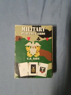U.S. Navy Military Playing Cards | eBay