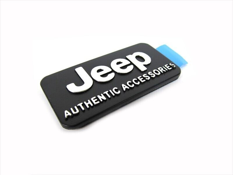 Authentic Jeep Accessories Decal Emblem Nameplate GENUINE OEM Wrangler ...