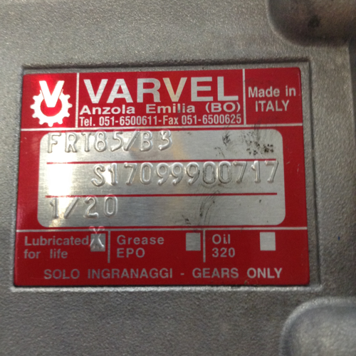 FRT85/B3-100B14 Varvel Variator 100-B14 i=20 | eBay