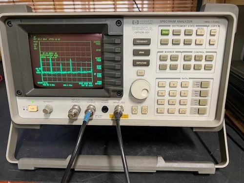 HP 8590A 1Mhz - 1.5Ghz Spectrum Analyzer Opt. 001 | eBay