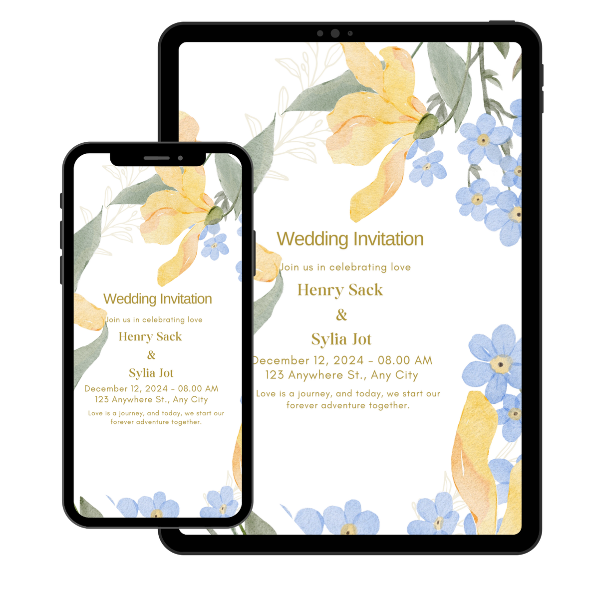 Invitation Pad Wedding
