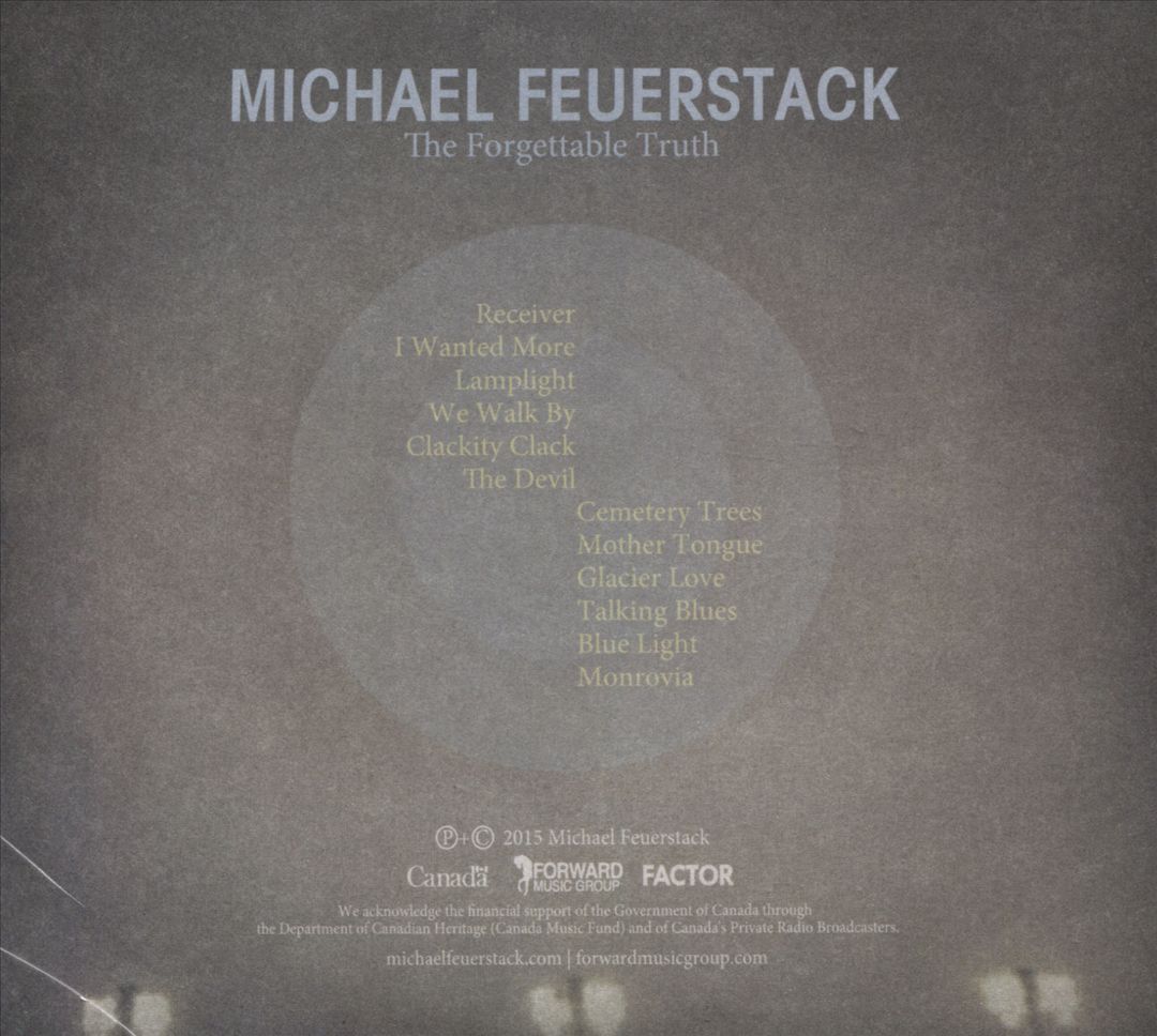 MICHAEL FEUERSTACK - THE FORGETTABLE TRUTH [DIGIPAK] NEW CD 620953510427| eBay