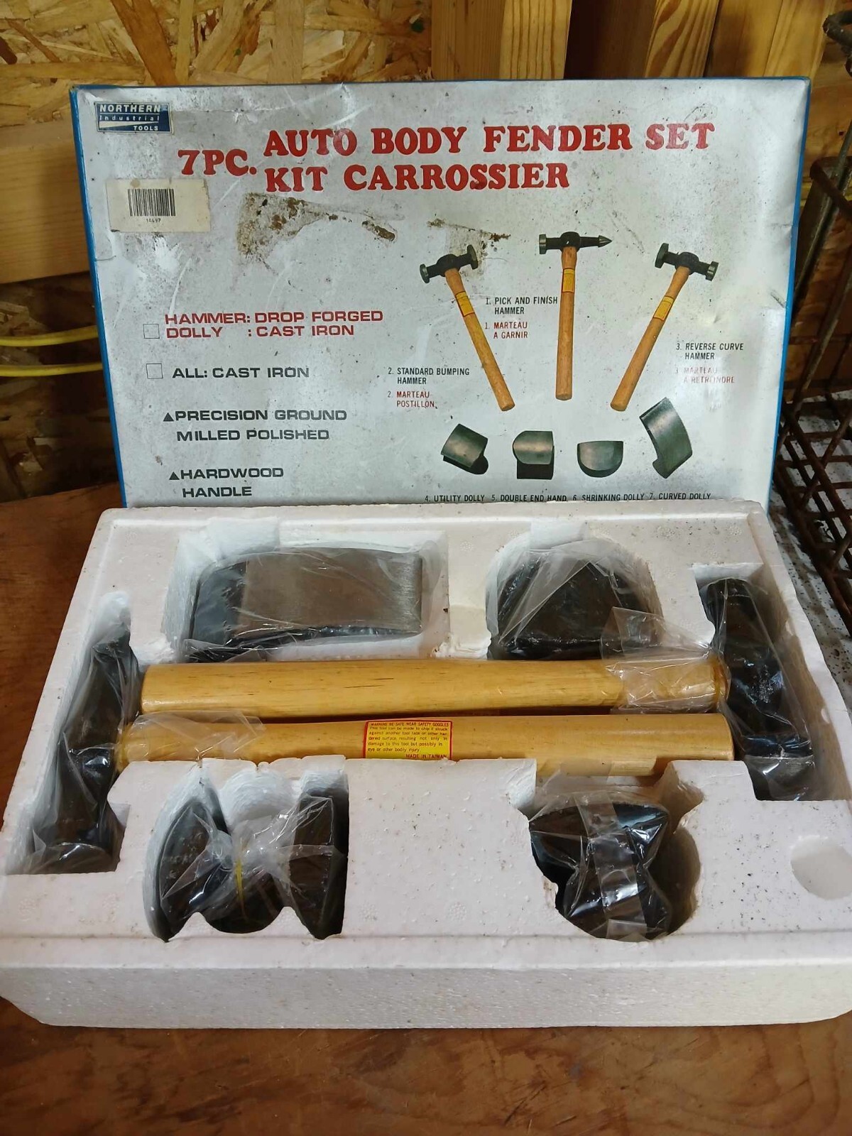 Auto Body Fender Set 7 pcs Total VTG Set Is Missing 1 Piece As Shown | eBay