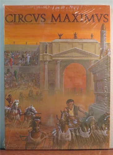 Avalon Hill 1980: Circus Maximus - Game of Chariot Racing in Rome ...