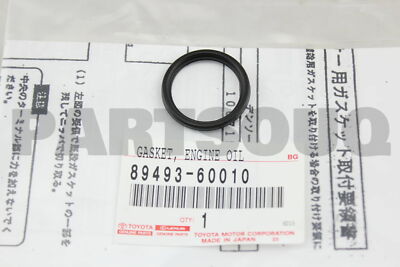 8949360010 Genuine Toyota GASKET, ENGINE OIL LEVEL SENSOR 89493-60010 ...