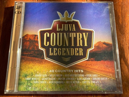 Ljuva Country Legender 46 Country Hits on 2 CDs - Cash, Parton, Rogers ...