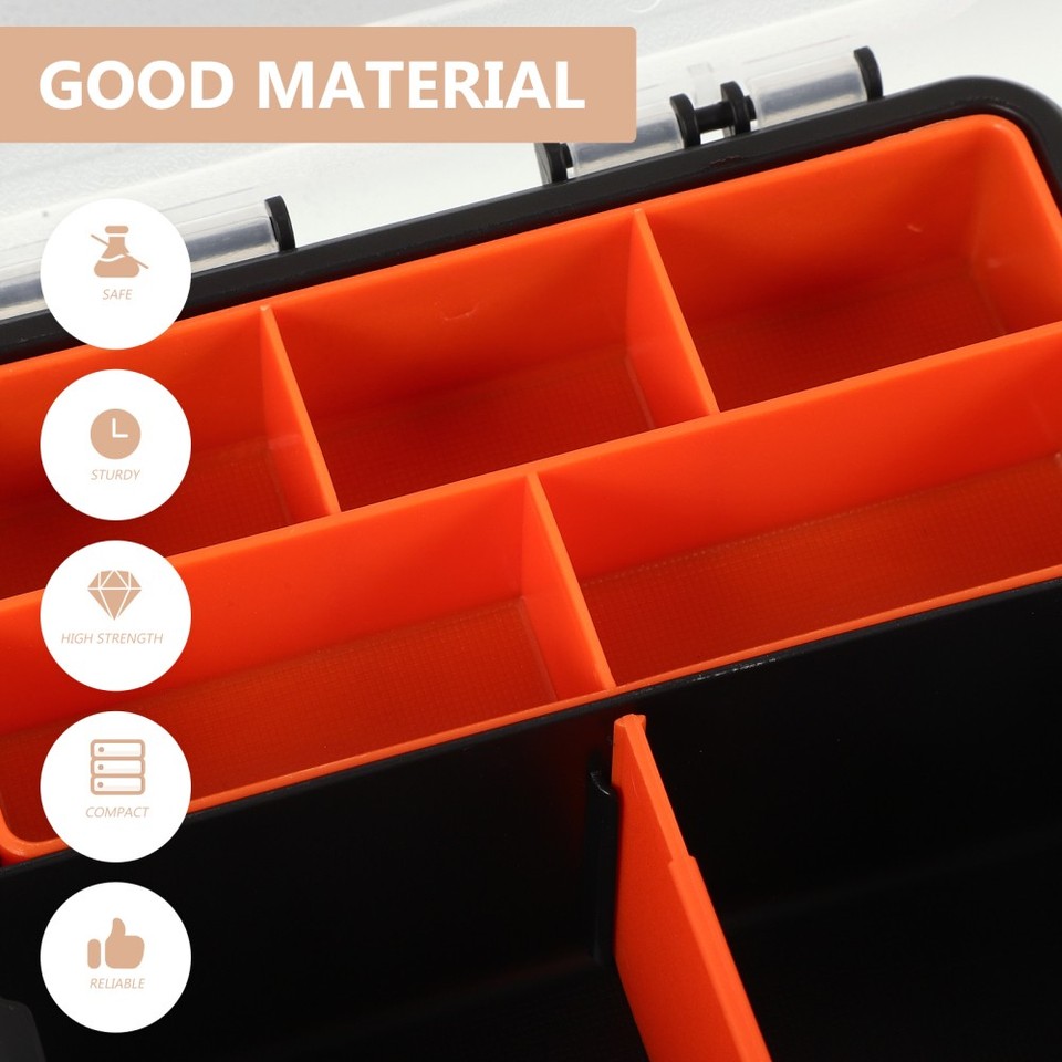 Divider Box Accessory Organizer Screw Storage Small Tool Case Tools ...