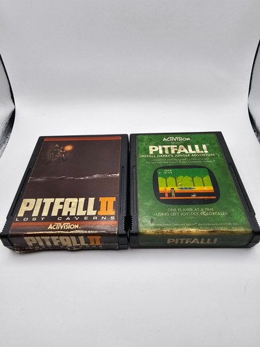 atari 2600 game lot Pitfall & Pifall 2 | eBay