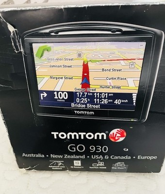 TomTom GO 930 6" GPS Europe Canada New Zealand USA Australia maps Read ...