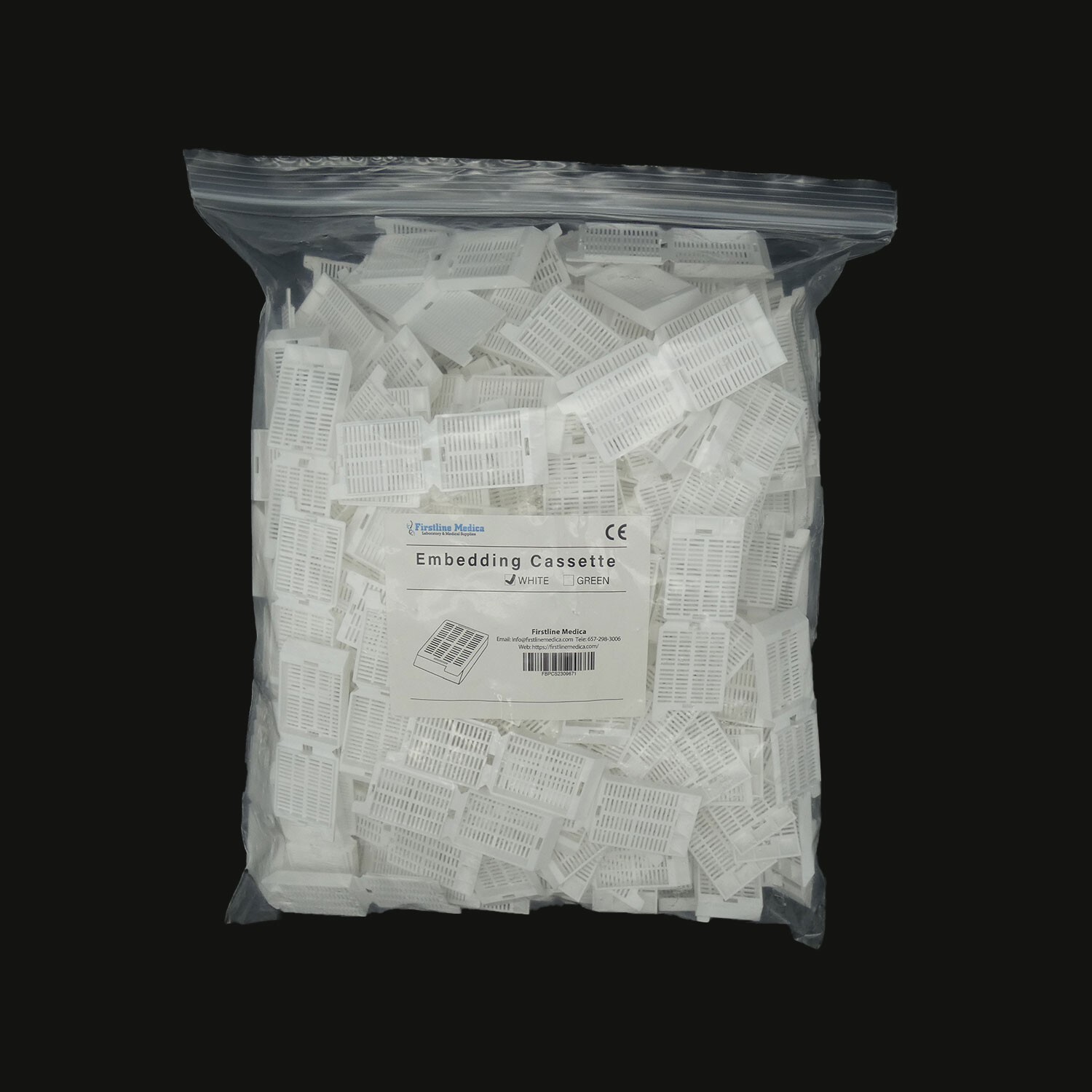 Embedding Cassette, White, 500/bag | eBay