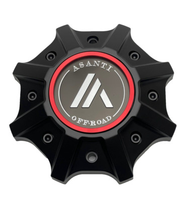 Asanti Forged AB811 Satin Black Wheel Center Cap 135L215SB-H50 | eBay