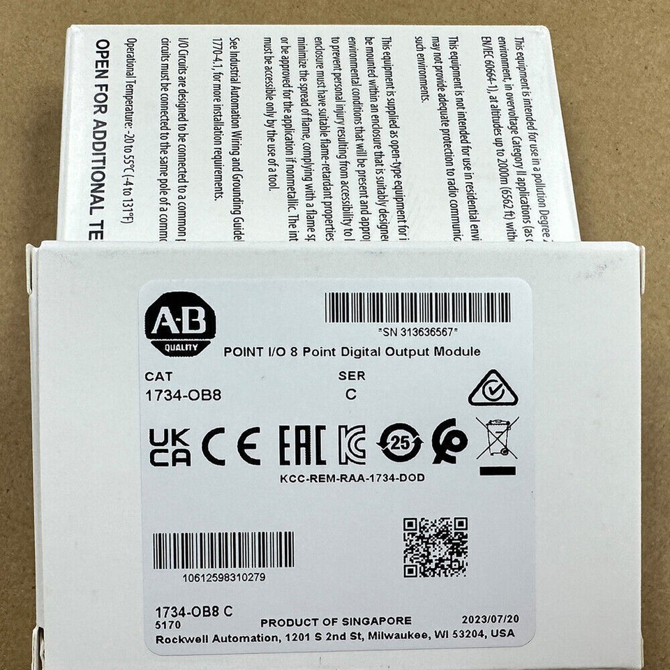 AB 1734-OB8 1734-OB8S 1734-IB8 1734-IB8S Output Module New US Stock | eBay
