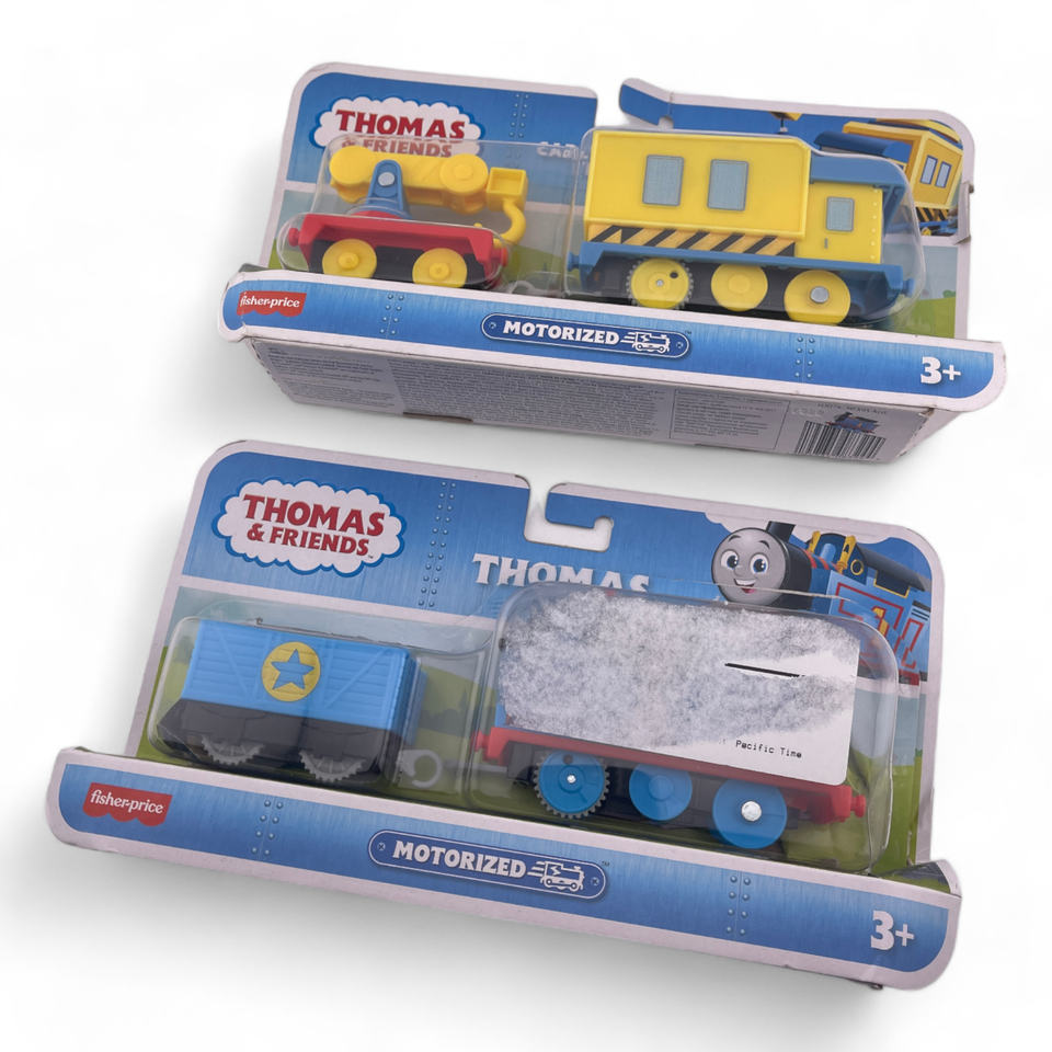 Thomas and Friends Trackmaster Motorized Railway Carly the Crane ...