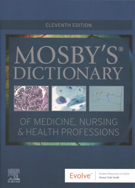 Mosby's Dictionary of Medicine, Nursing & Health Professions, Hardcover ...