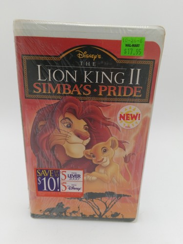 The Lion King II: Simba's Pride (VHS, 1998) 786936017267 | eBay
