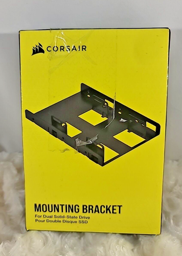 Corsair Dual SSD Mounting Bracket 3.5" CSSD-BRKT2, Black 843591069076| eBay