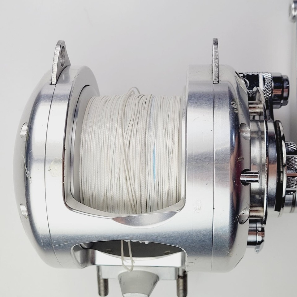 Avet EX 30 2-Speed Big Game Trolling Reel Silver 100lb Jerry Brown ...