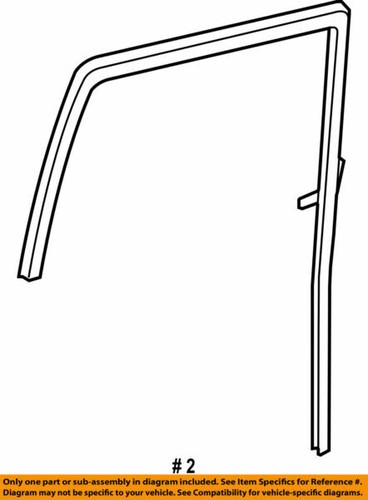 68152-0C040 Toyota Run, rear door glass, lh 681520C040, New Genuine OEM ...
