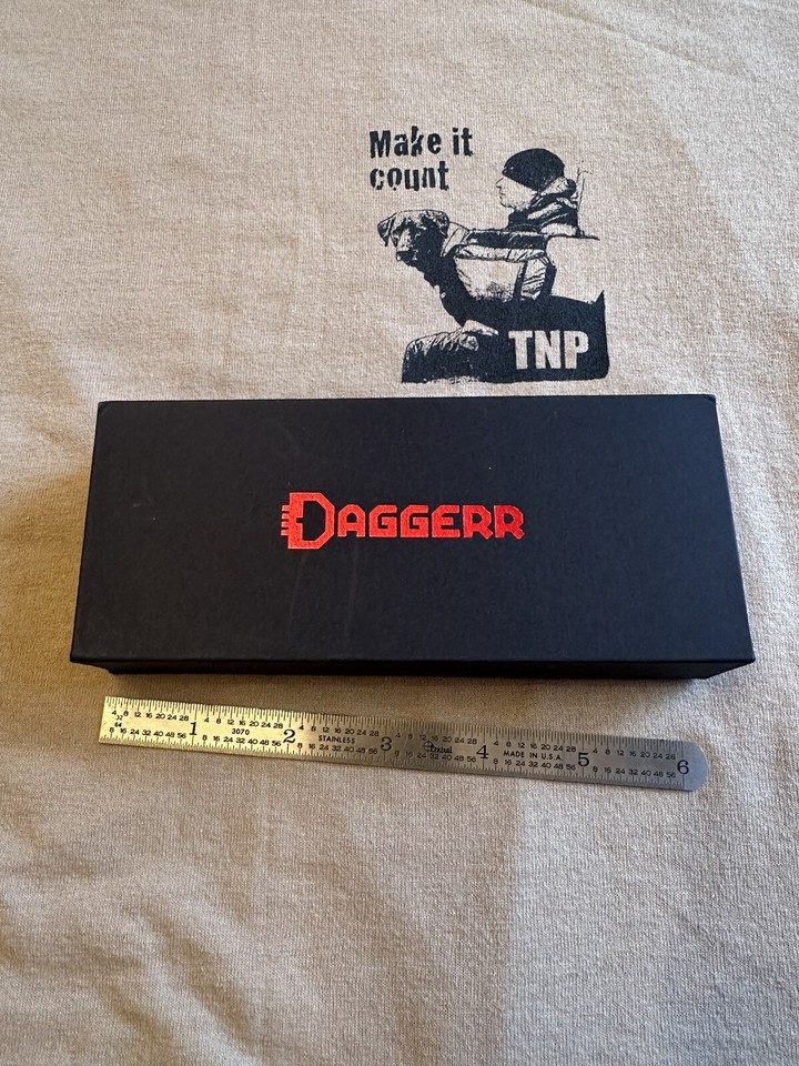 Nutnfancy Project TNP Daggerr Sting #221 of 500 Limited Edition New In ...