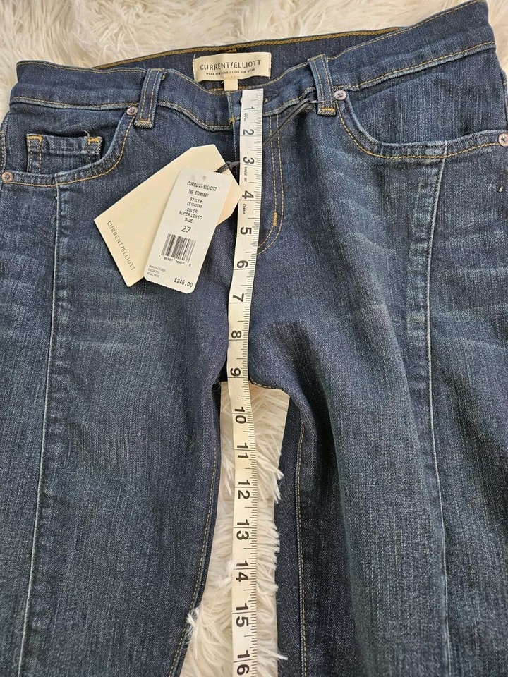 Current Elliott Women's Jeans Blue Size 27 | eBay