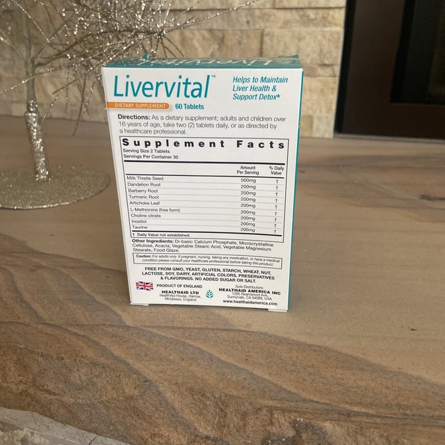 HealthAid Livervital 60 Tablets for sale online | eBay