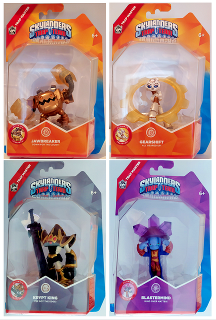 Blastermind Master Skylanders Trap Team Skylander Figur Neu-ovp online ...