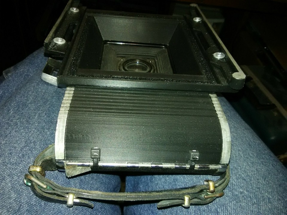 REVERSIBLE Polaroid 110,110a,110b, and 120 Graflock 4x5 conversion ...