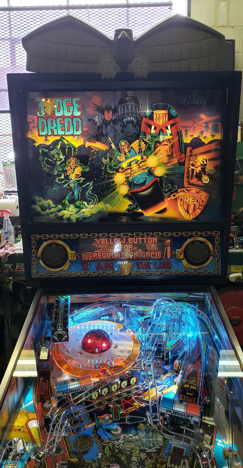 1993 Judge Dredd pinball machine by Bally Midway - fully restored ...