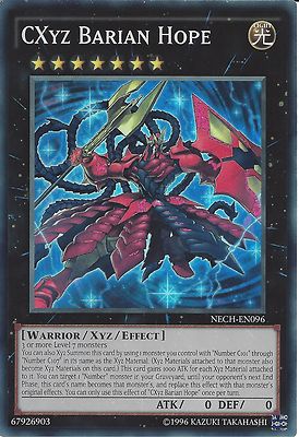 YU-GI-OH: CXYZ BARIAN HOPE - SUPER RARE - NECH-EN096 | eBay UK