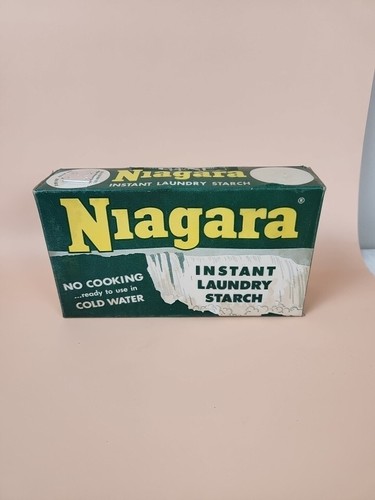 1960's Niagara Instant Laundry Starch Mostly Full Box | eBay