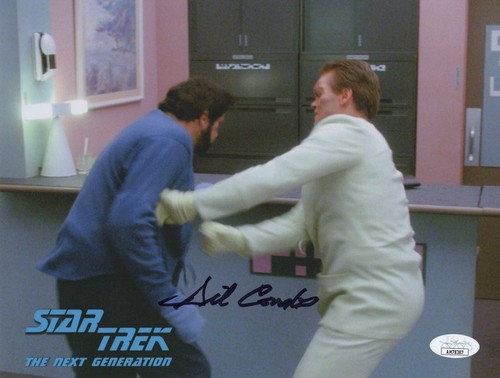 GILBERT B. COMBS Signed STAR TREK 8x10 Photo AUTHENTIC Autograph JSA ...