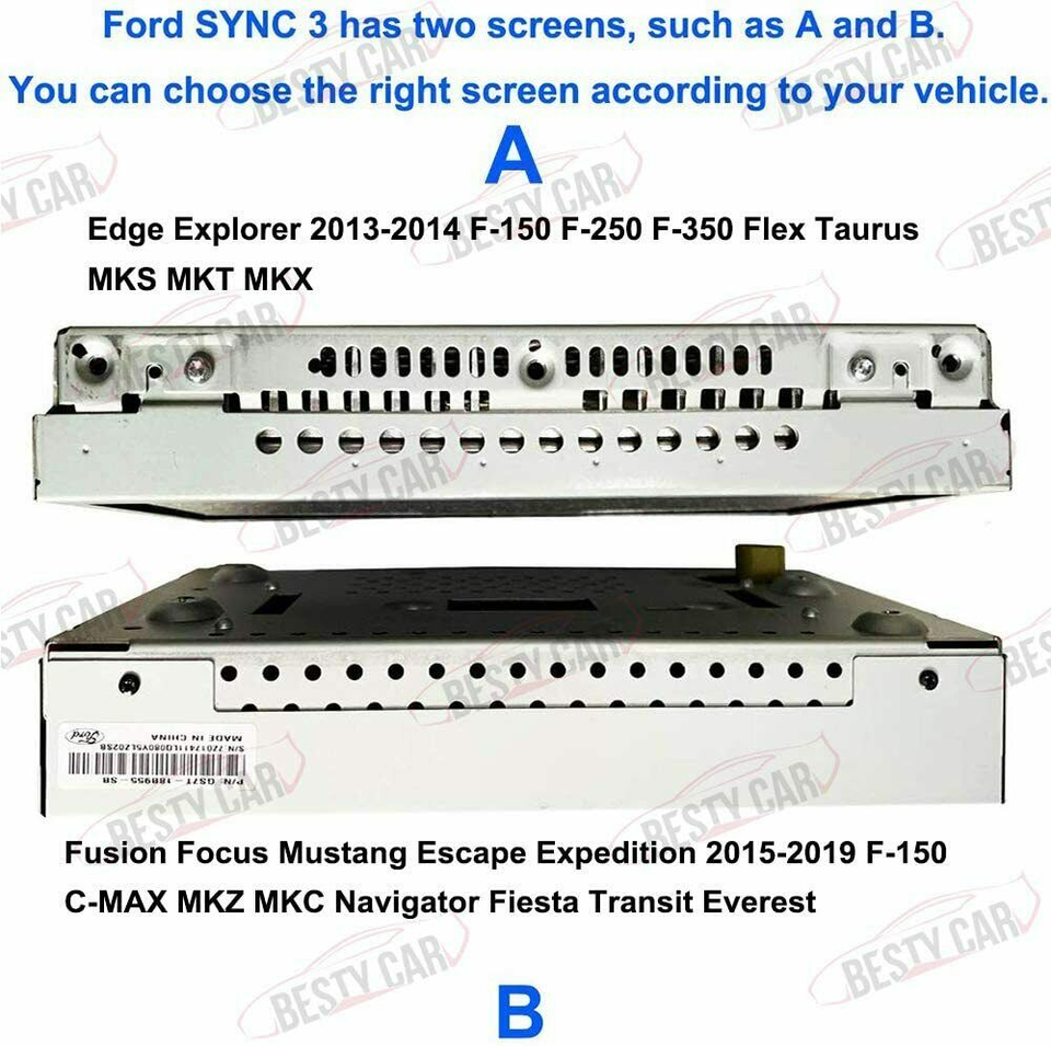 Fit for Ford Sync3 APIM Module Carplay New Map SYNC 2 to 3 Upgrade Kit ...