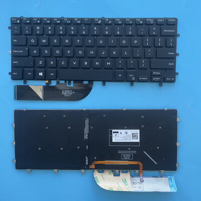 New Laptop US Keyboard With Backlit For Dell XPS 15 7590 0X38K3 X38K3 ...