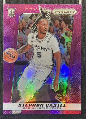 2024-25 Panini Deca Stephon Castle RC Rookie Supers Purple /99 | eBay