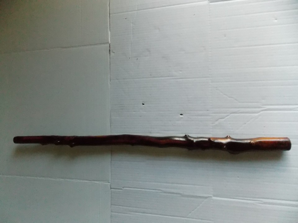 Nice Antique Knotty Tree Wood Walking Stick 36" | eBay