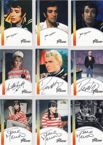 The Prisoner 50th Anniversary Auto / Autograph Card Selection ...