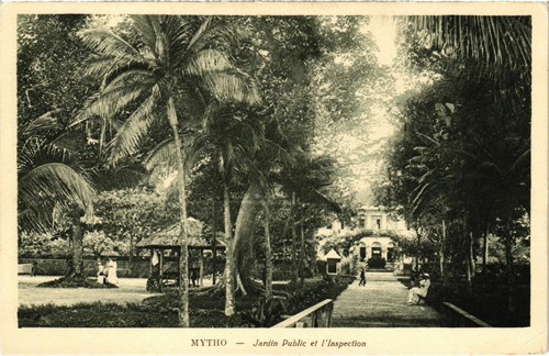 CPA AK VIETNAM MYTHO - Jardin Public et l'Inspection (94522) | eBay