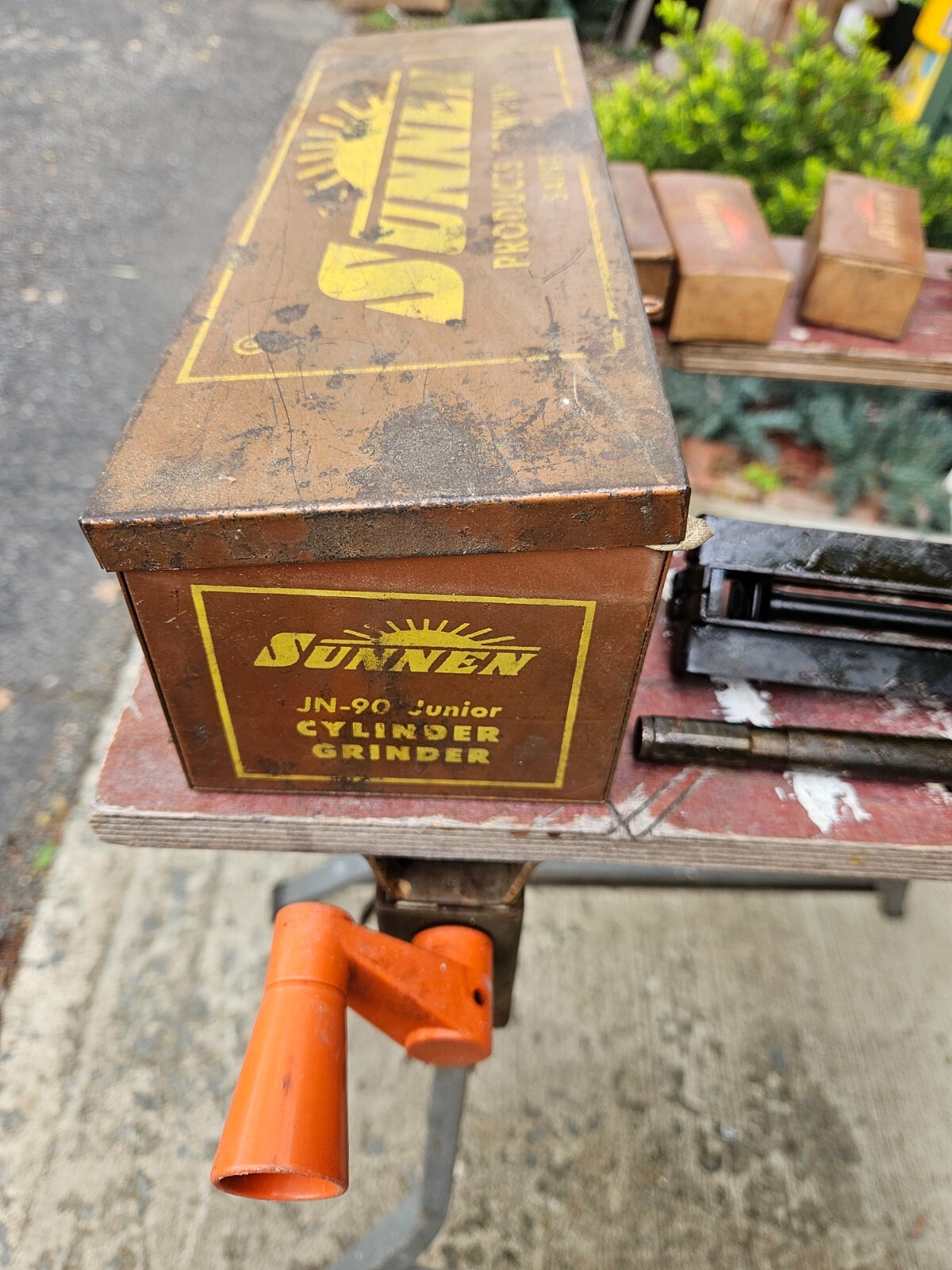 Sunnen Jn-90 Junior Cylinder Hone Grinder With Stones for sale online ...