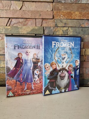 Disney Frozen 1 & 2 DVD Set. UK. | eBay