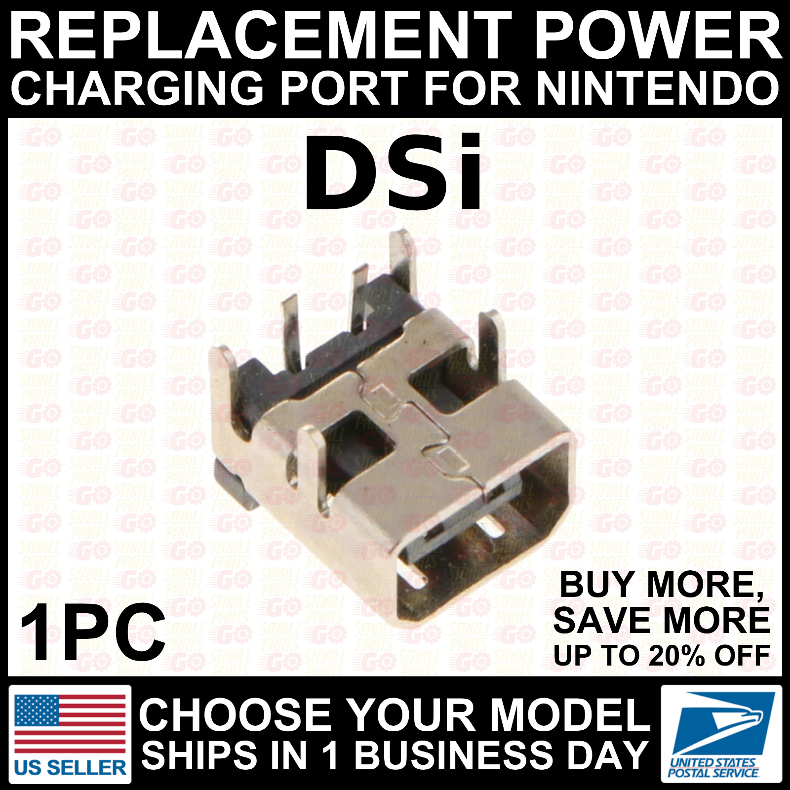 Charging Port Power Socket For New/3DS/2DS/DSi/XL/Wii U Gamepad/GBA SP ...