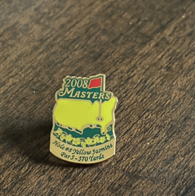 2008 Masters Tournament Commemorative Pin Golf Augusta National | eBay