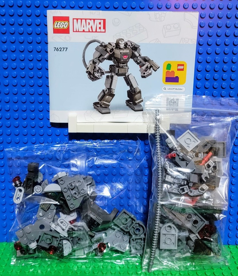 LEGO Ultron Minifigure (sh1009) in War Machine Mech Armor Custom Combo ...
