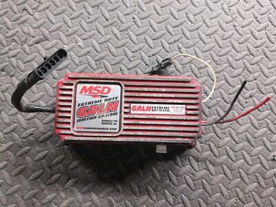 MSD Ignition Box 6ALN Built In Rev Limiter Similar To 6AL Extreme Duty ...