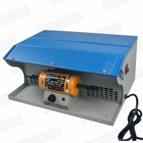 220v Polishing Buffing Machine Dust Collector TableTop w/Light Jewelry ...