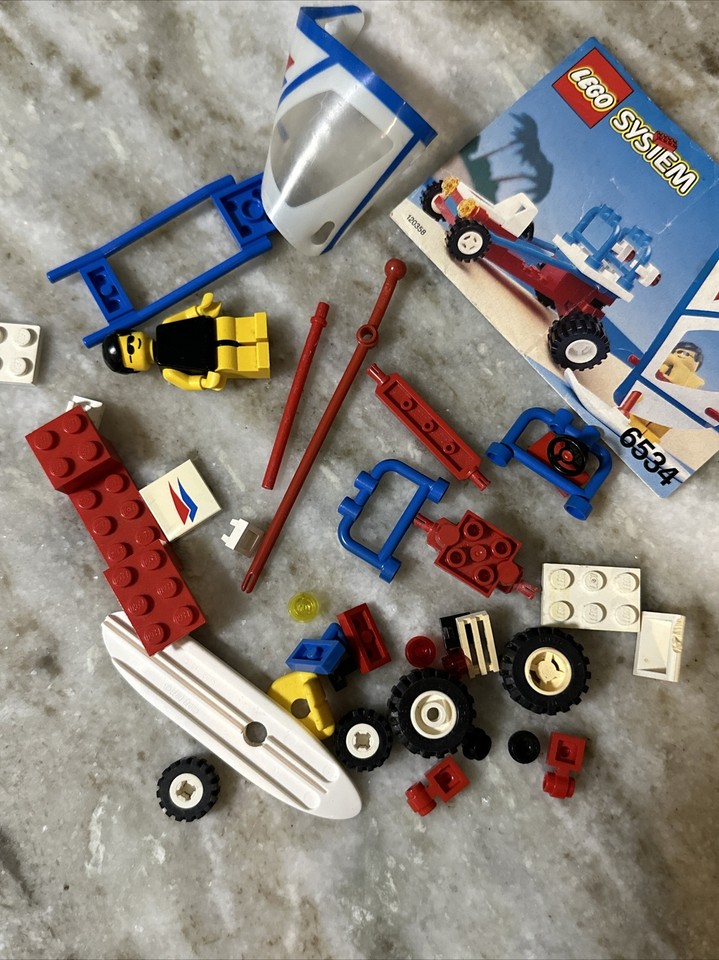 LEGO Vintage City Beach Bandit #6534 Retired 1992 Set with Instructions ...