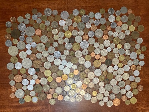 300 Different Worldwide Coin Collection- Ave Circulated to Mint- 75 ...