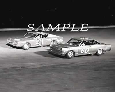 AJ FOYT 1968 #31 FORD USAC STOCK CAR AT TRI-COUNTY SPEEDWAY 8X10 GLOSSY ...