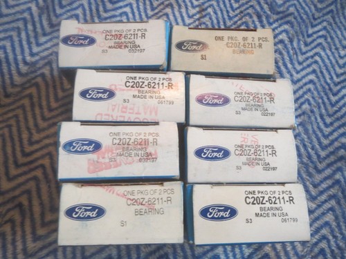 NEW 1962 - 1993 FORD 260 289 302 ENGINE CONNECTING ROD BEARINGS SET ...