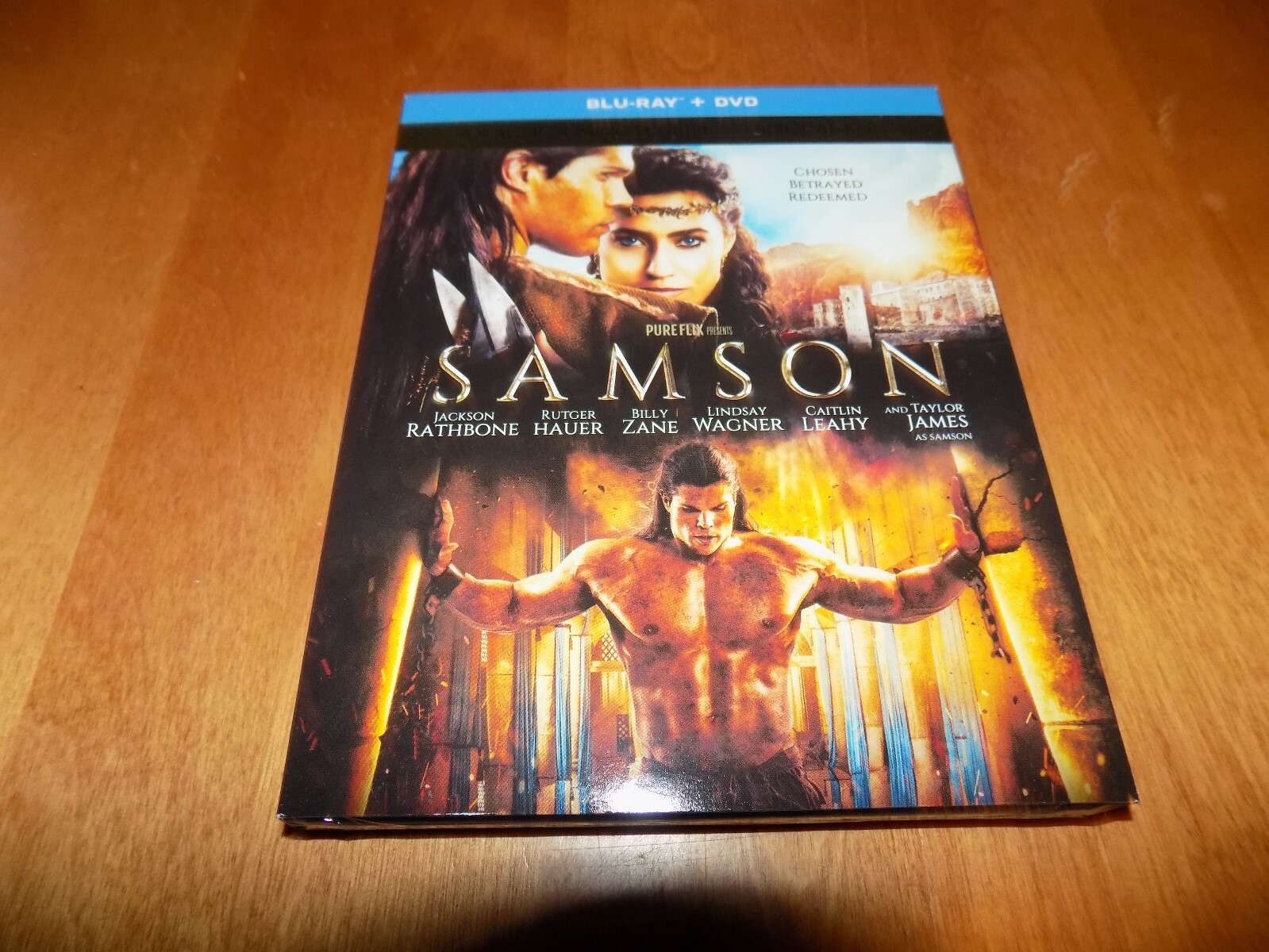 SAMSON Rutger Hauer Lindsay Wagner Biblical Story Drama BLU-RAY DISC ...
