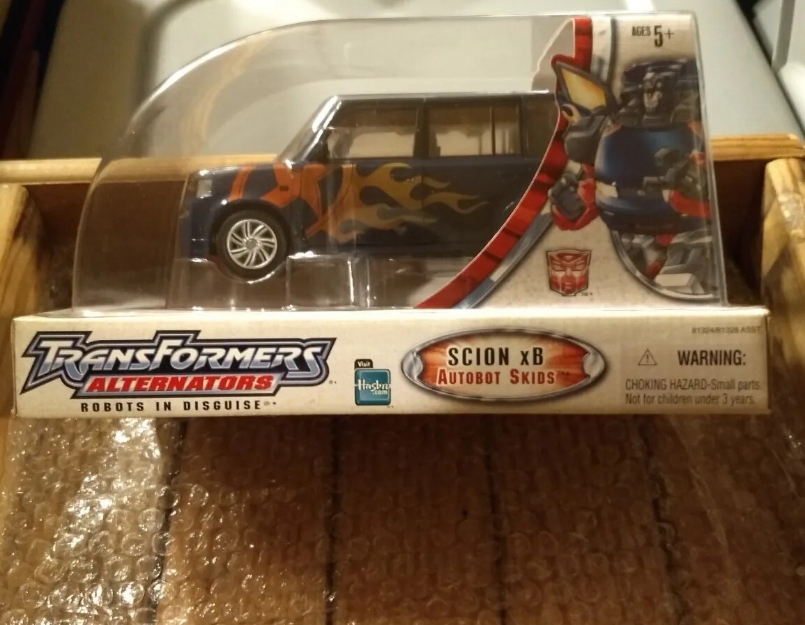 HASBRO TRANSFORMERS SKIDS ALTERNATORS Scion xB Universe Movie G1 Beast ...